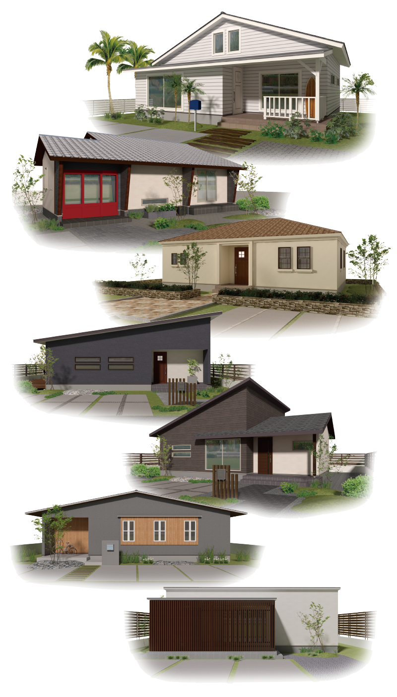 30坪未満の平屋の家【U30】 | TDホーム米子